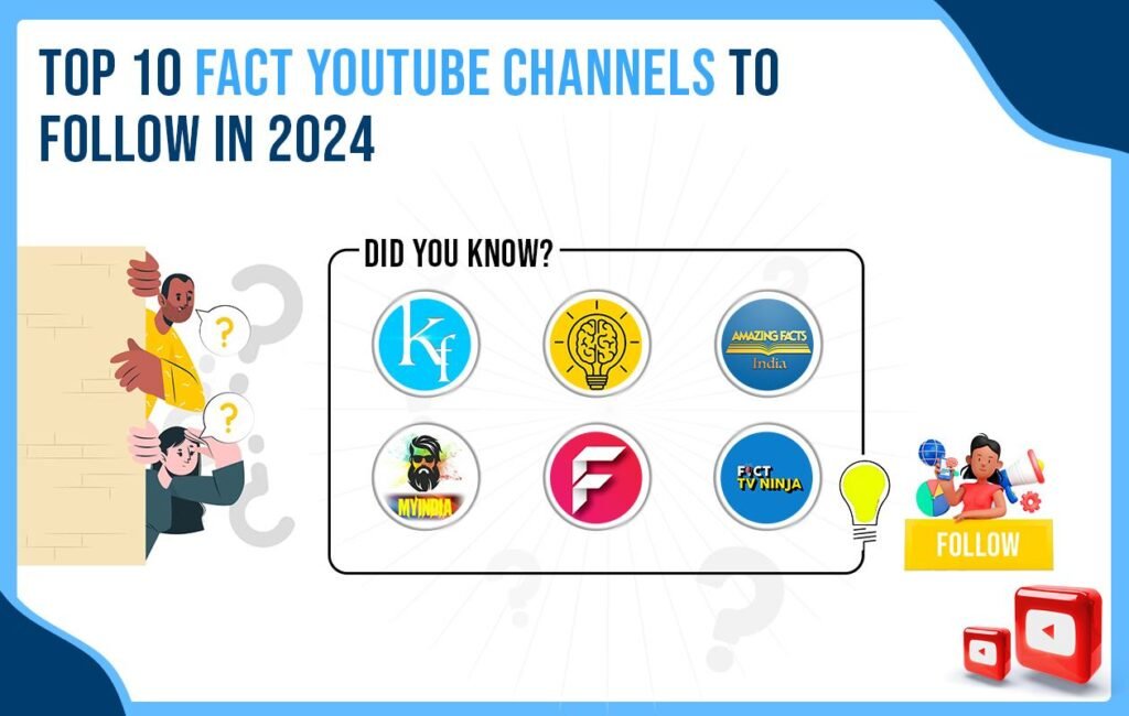 Top 10 Fact YouTube Channels to Follow in 2024